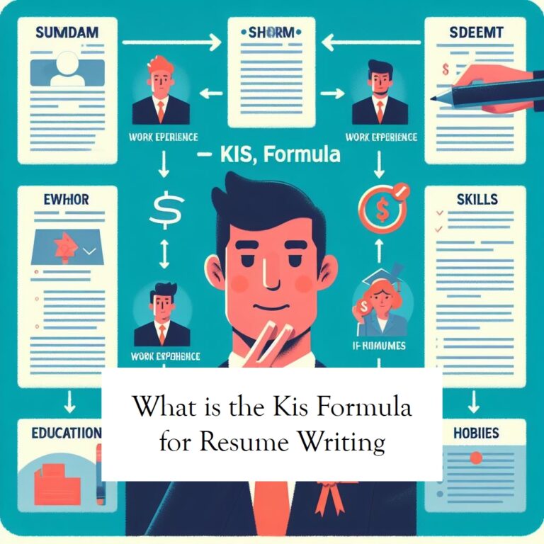 What is the Kis Formula for Resume Writing