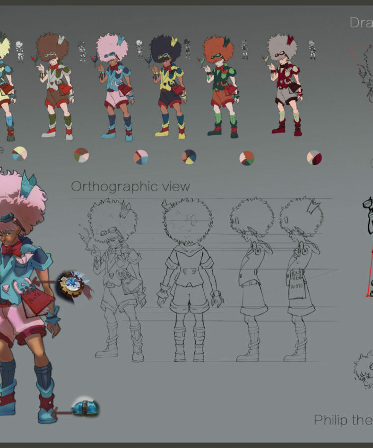 3D Artist Portfolio Template