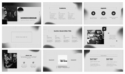 Black And White Teaching Portfolio Template