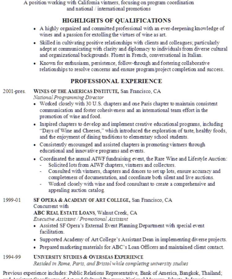 What Does Designation on a Resume Mean