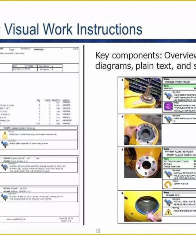 Cleaning Work Instruction Template
