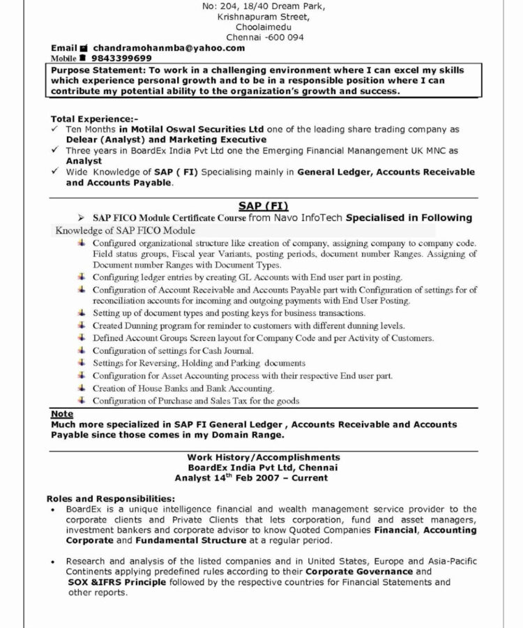 What Does Designation on a Resume Mean